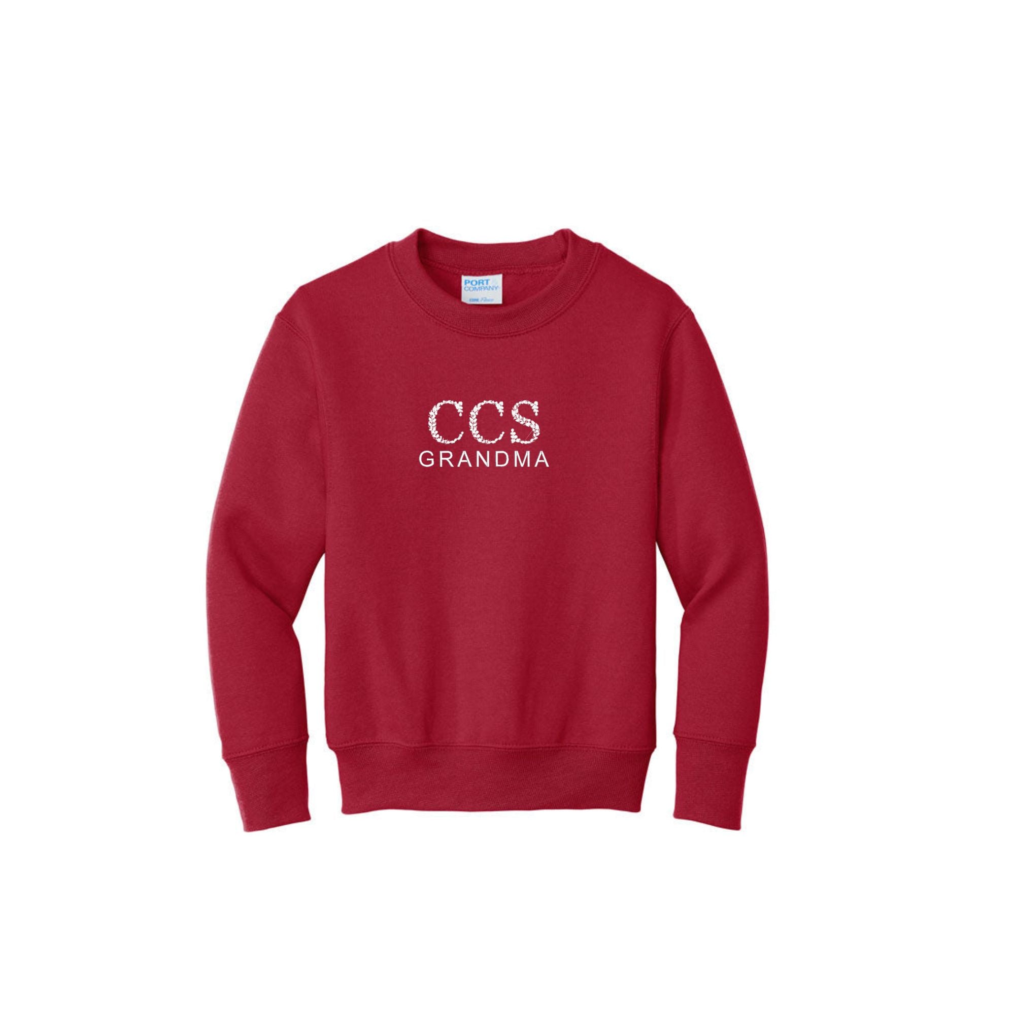 Embroidered Floral CCS Grandma Devin Crew | CCS_S_E7