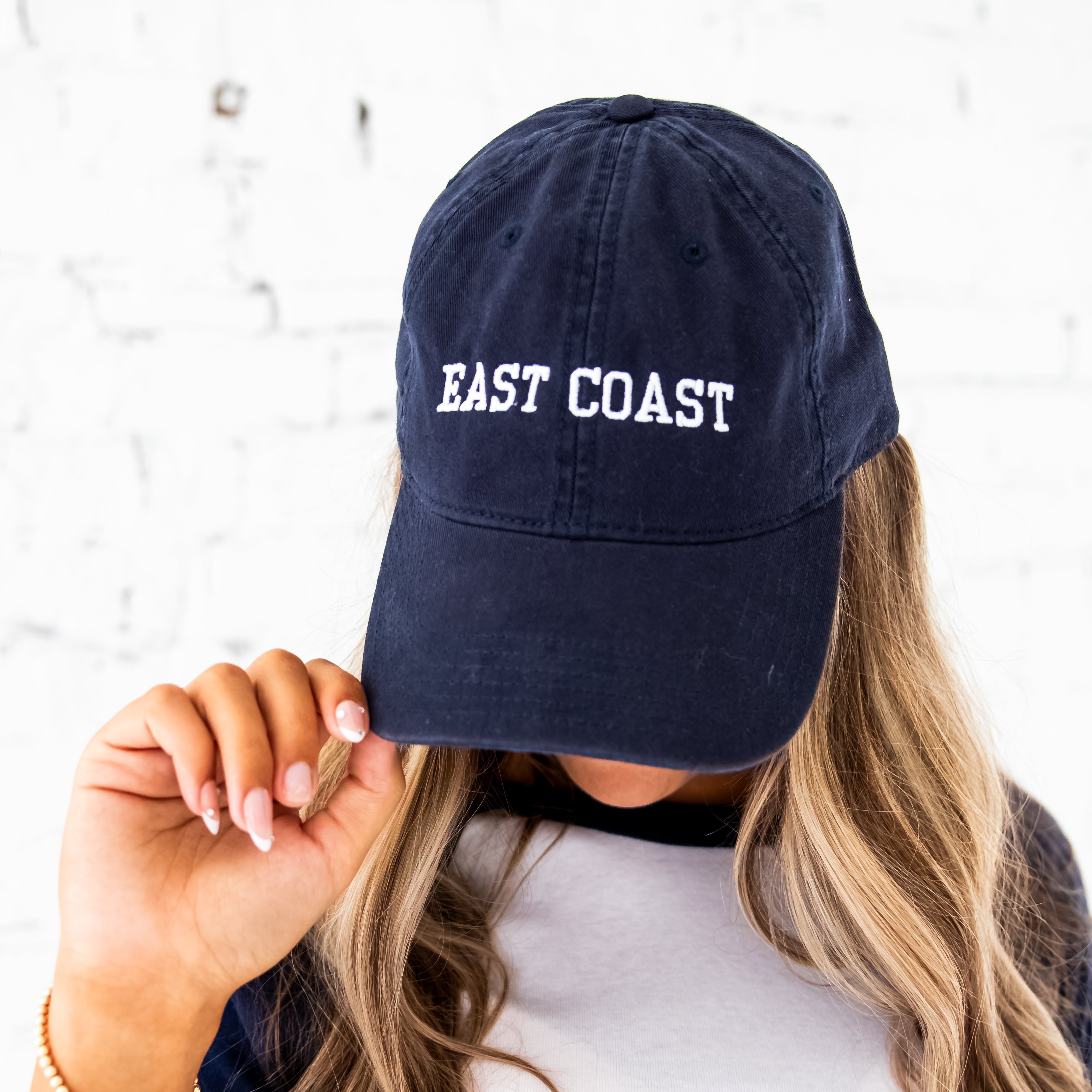 Embroidered East Coast Baseball Hat